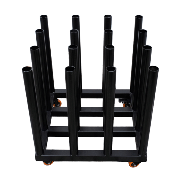 RACK PARA ROLLOS EN POSICIÓN VERTICAL - Metálicos Ramírez