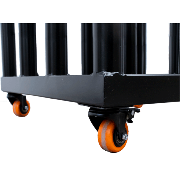 RACK PARA ROLLOS EN POSICIÓN VERTICAL - Metálicos Ramírez